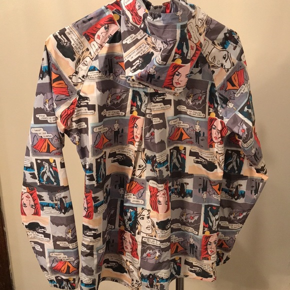 The North Face | Jackets & Coats | Rare Comic Print Northface Raincoat ...